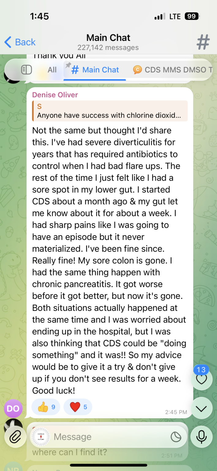 Diverticulitis & Pancreatitis Resolved – The Universal Antidote